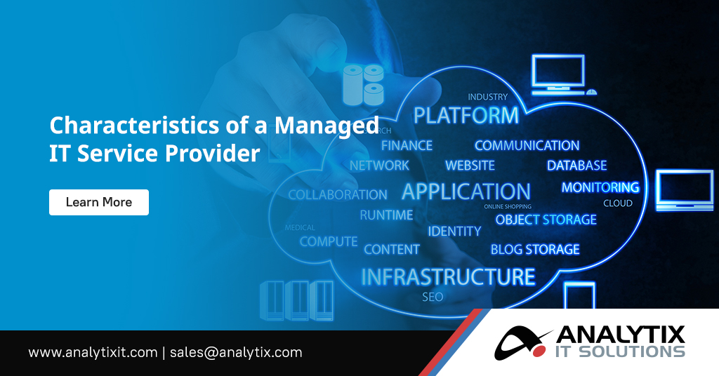 Characteristics of a Managed IT Service Provider